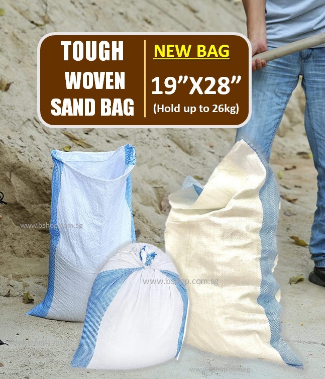 NEW PVC SAND BAG/ FLOUR BAG 19"X28"-100PCS, Furniture & Home Living ...