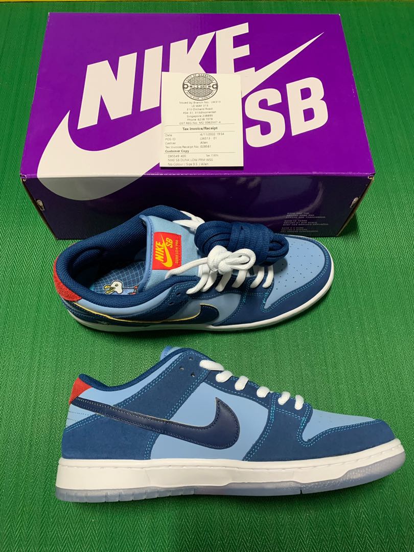 Nike SB Dunk Low Why So Sad, Men's Fashion, Footwear, Sneakers on Carousell