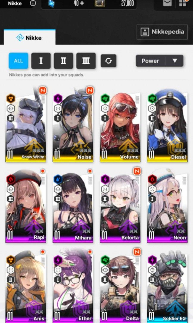 Nikke Goddess 3 SSR starters volume, Video Gaming, Video Games, Others ...