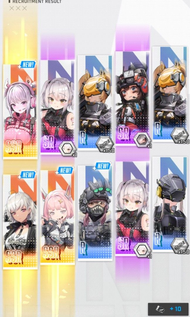 Nikke Nivel Arena Booster Nikke Goddess Of Victory Trading Card Game ...