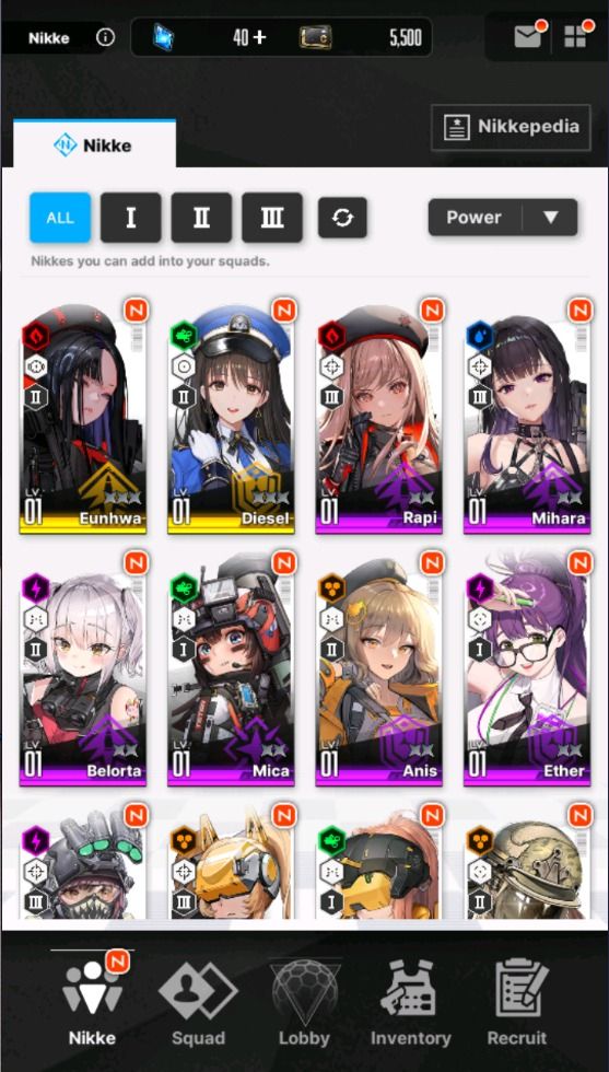 Nikke SSR Accounts. Starter Account, Video Gaming, Video Games, Others ...