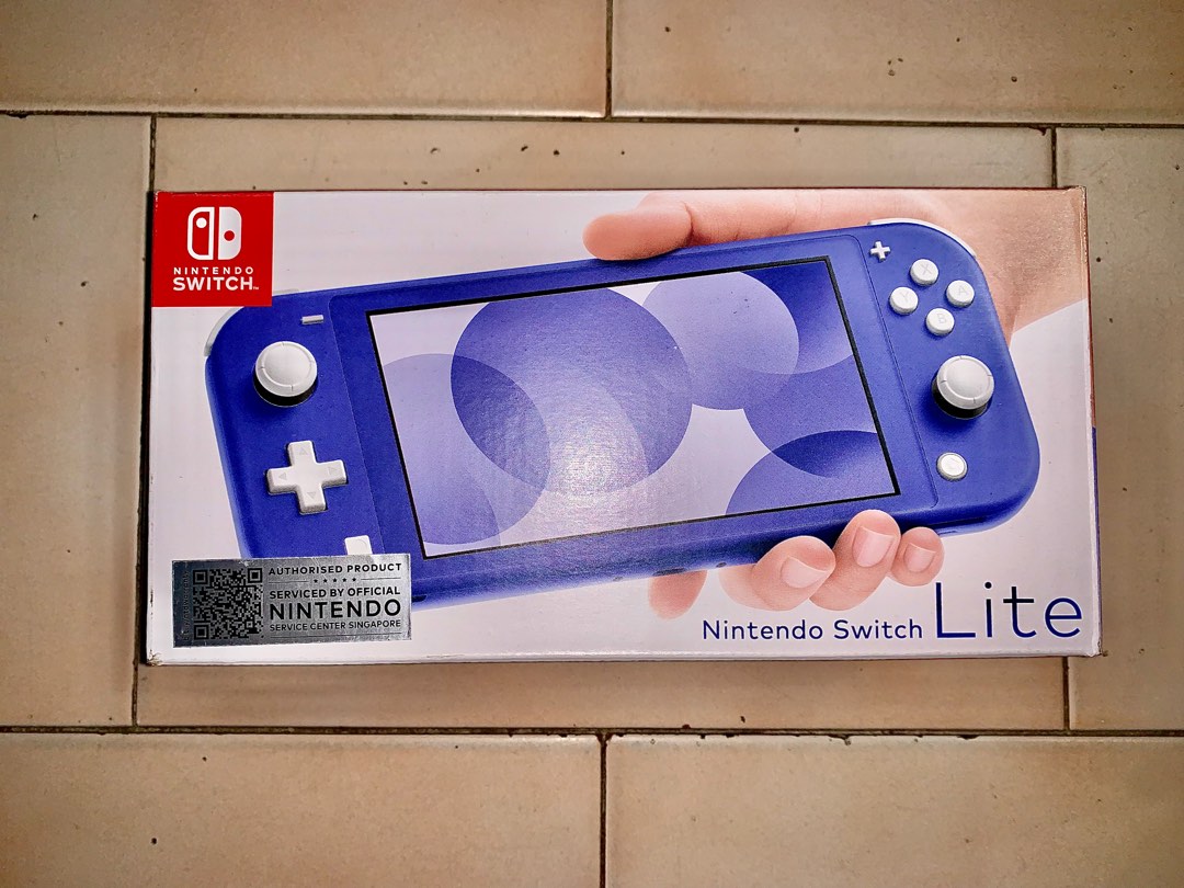 Nintendo Switch Lite Console - Blue, Video Gaming, Video Game Consoles ...