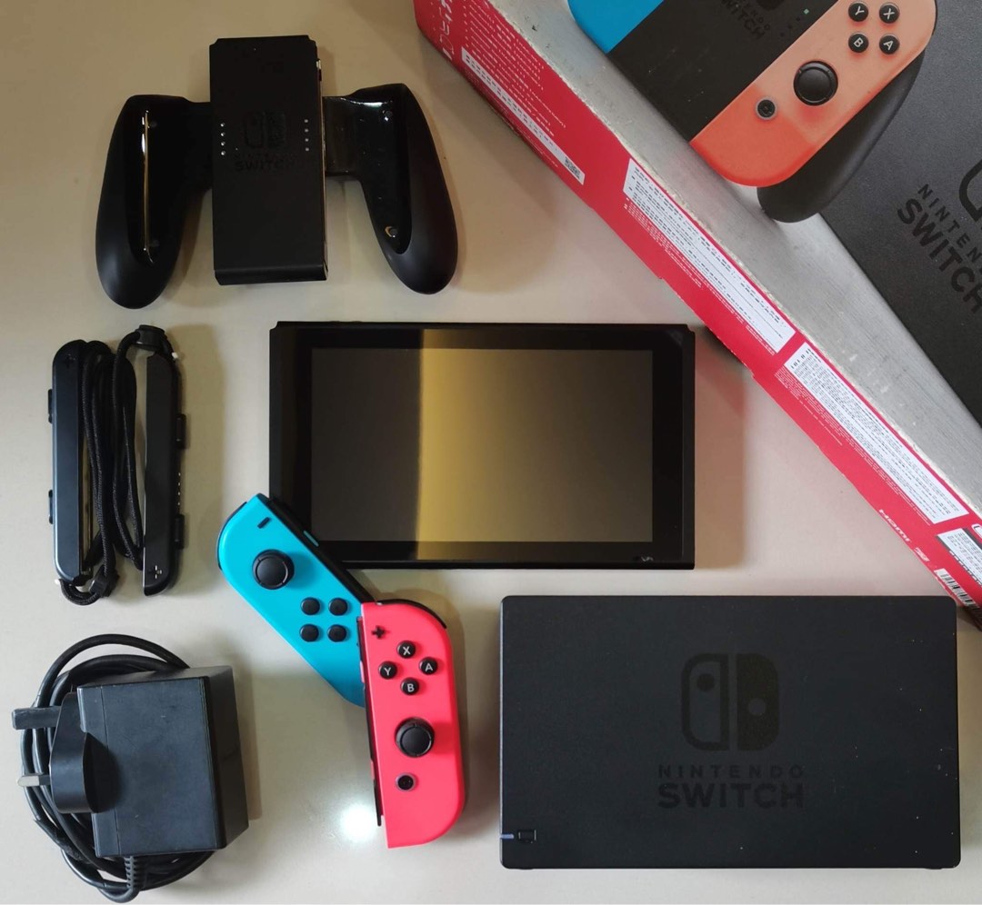 NINTENDO SWITCH V1, Video Gaming, Video Game Consoles, Nintendo on ...