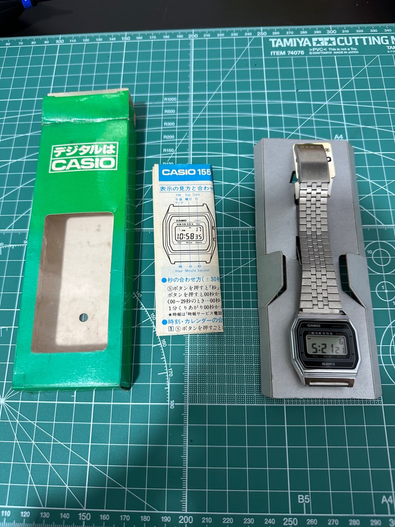 NOS Casio B816 Mod 115 vintage, Men's Fashion, Watches & Accessories ...