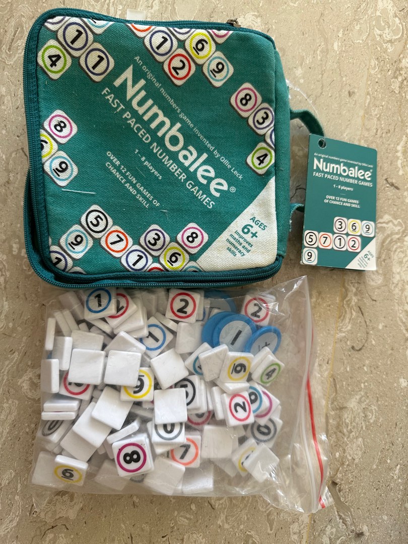 Numbalee board game, Hobbies & Toys, Toys & Games on Carousell
