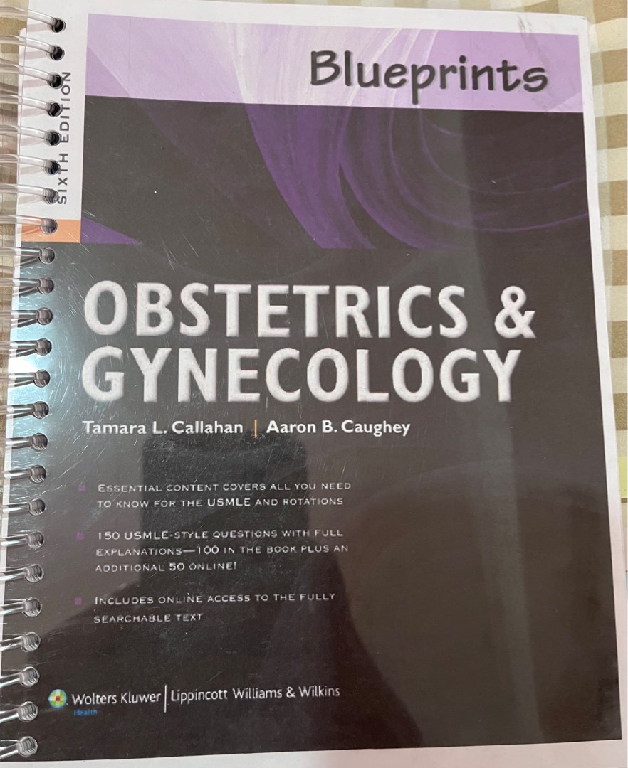 OB Gyne Blueprints, Hobbies & Toys, Books & Magazines, Textbooks on Carousell