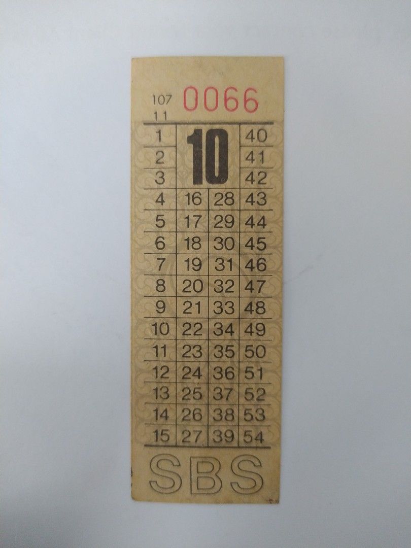Old Bus Ticket, Hobbies & Toys, Memorabilia & Collectibles, Vintage ...