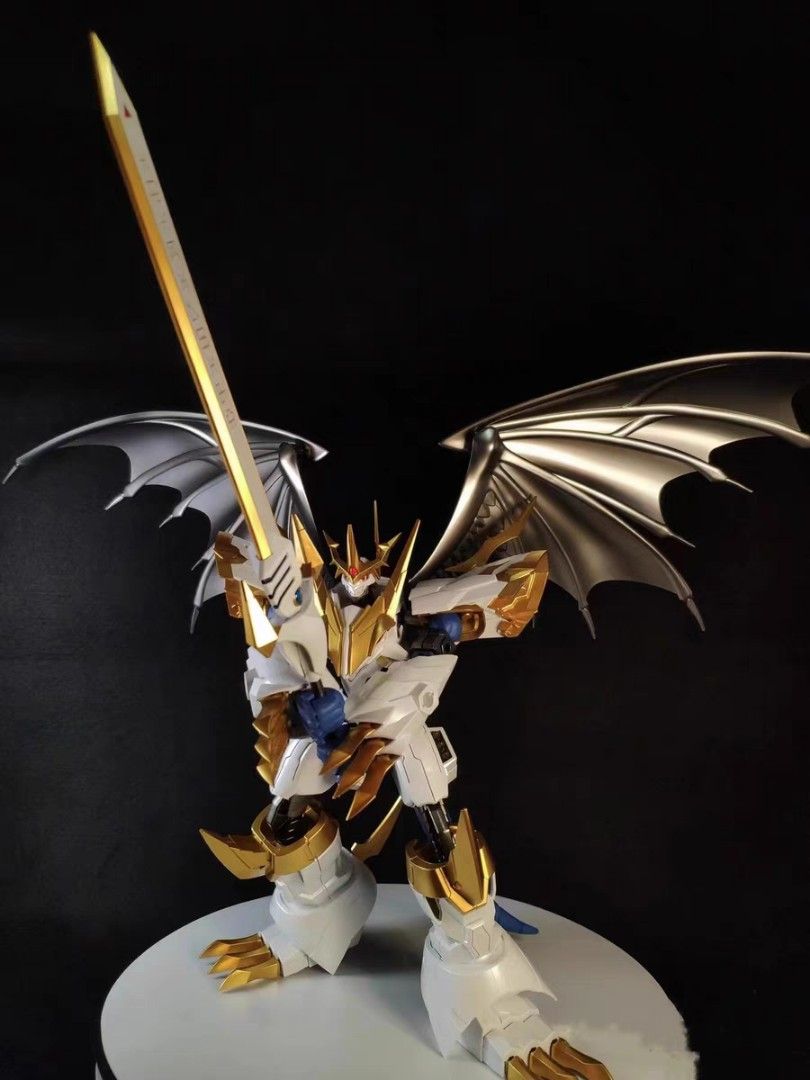 Omegamon amplified, imperialdramon, Custom paint, chat me if interested ...