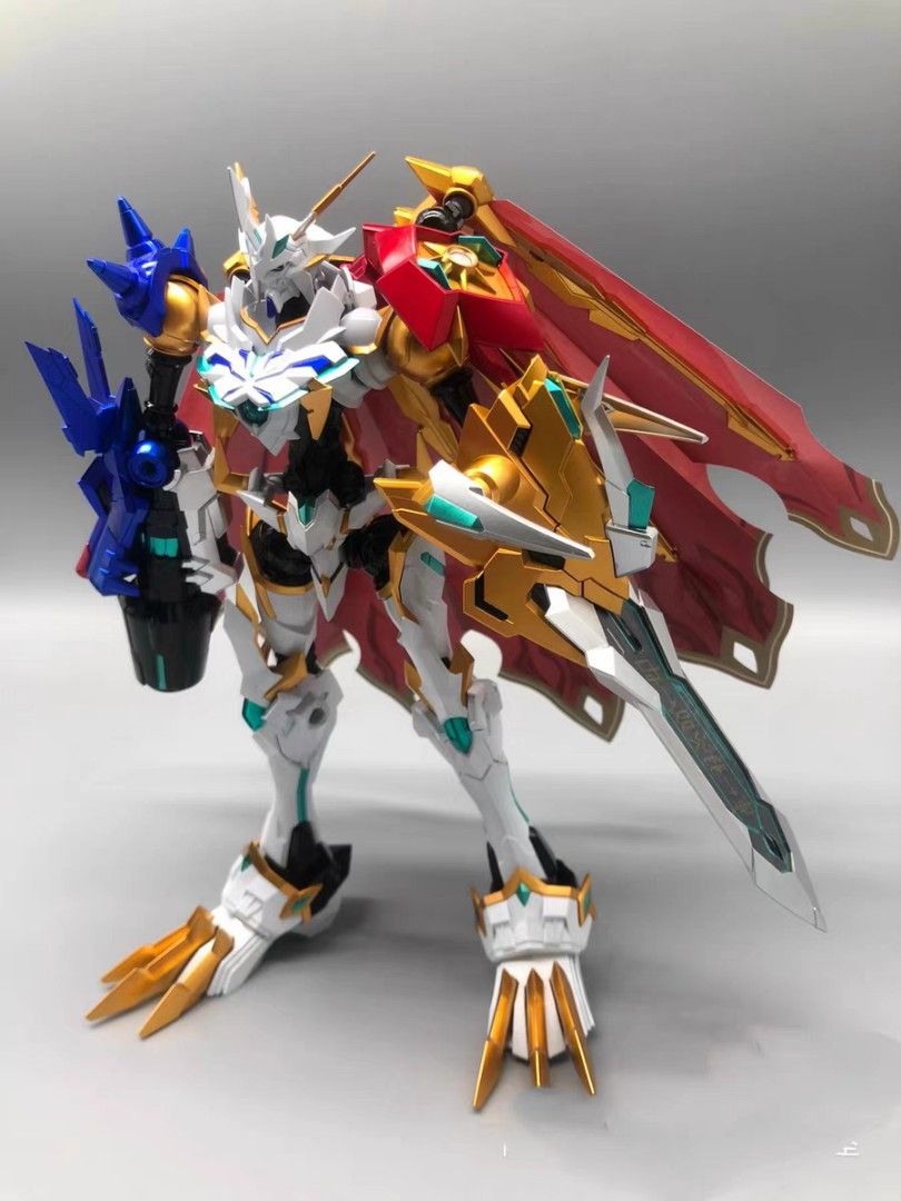 Omegamon amplified, imperialdramon, Custom paint, chat me if interested ...