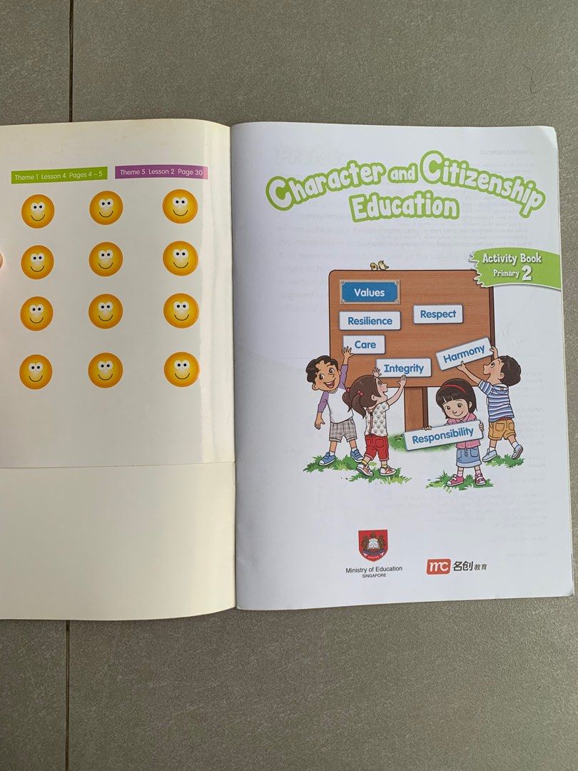 P2 character and citizenship activity book, Hobbies & Toys, Books ...
