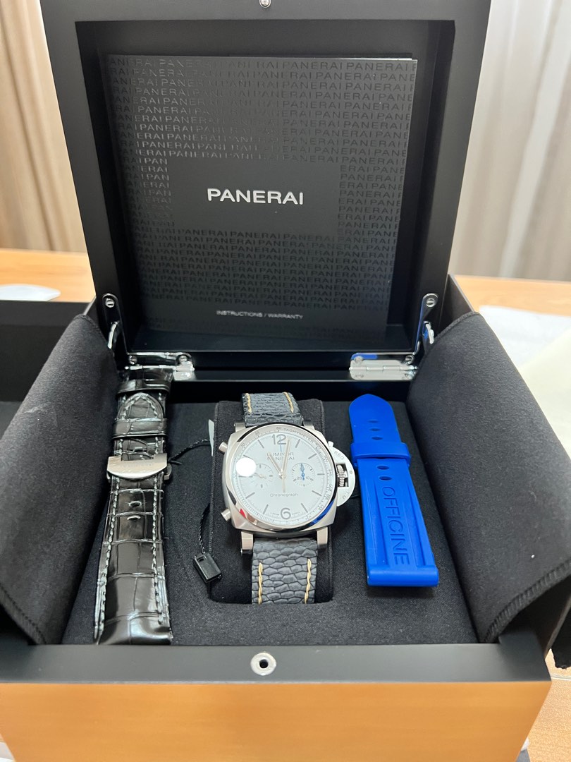 Panerai PAM 1218 Luminor Chrono, Luxury, Watches on Carousell