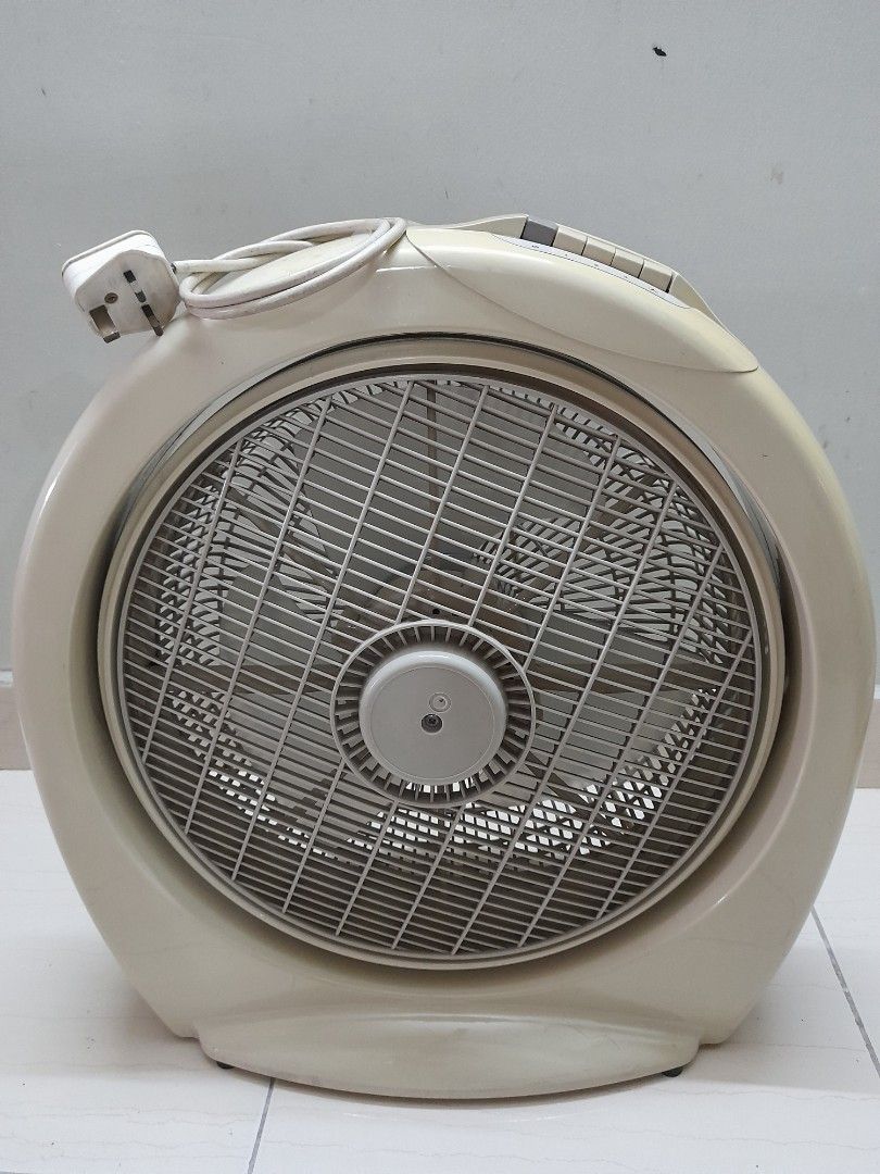Pensonic 3-Speed Box Fan 34cm (pre-loved), Furniture & Home Living ...