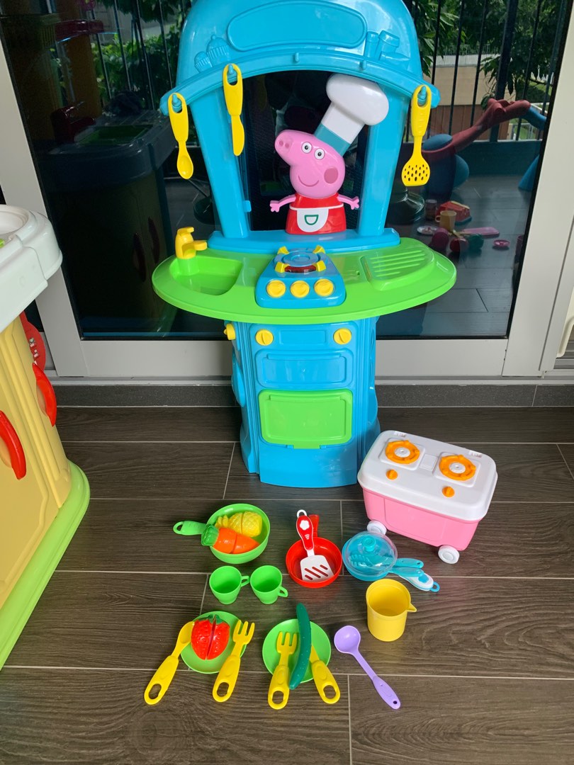 Peppa Pig Kitchen Set, Babies & Kids, Infant Playtime on Carousell
