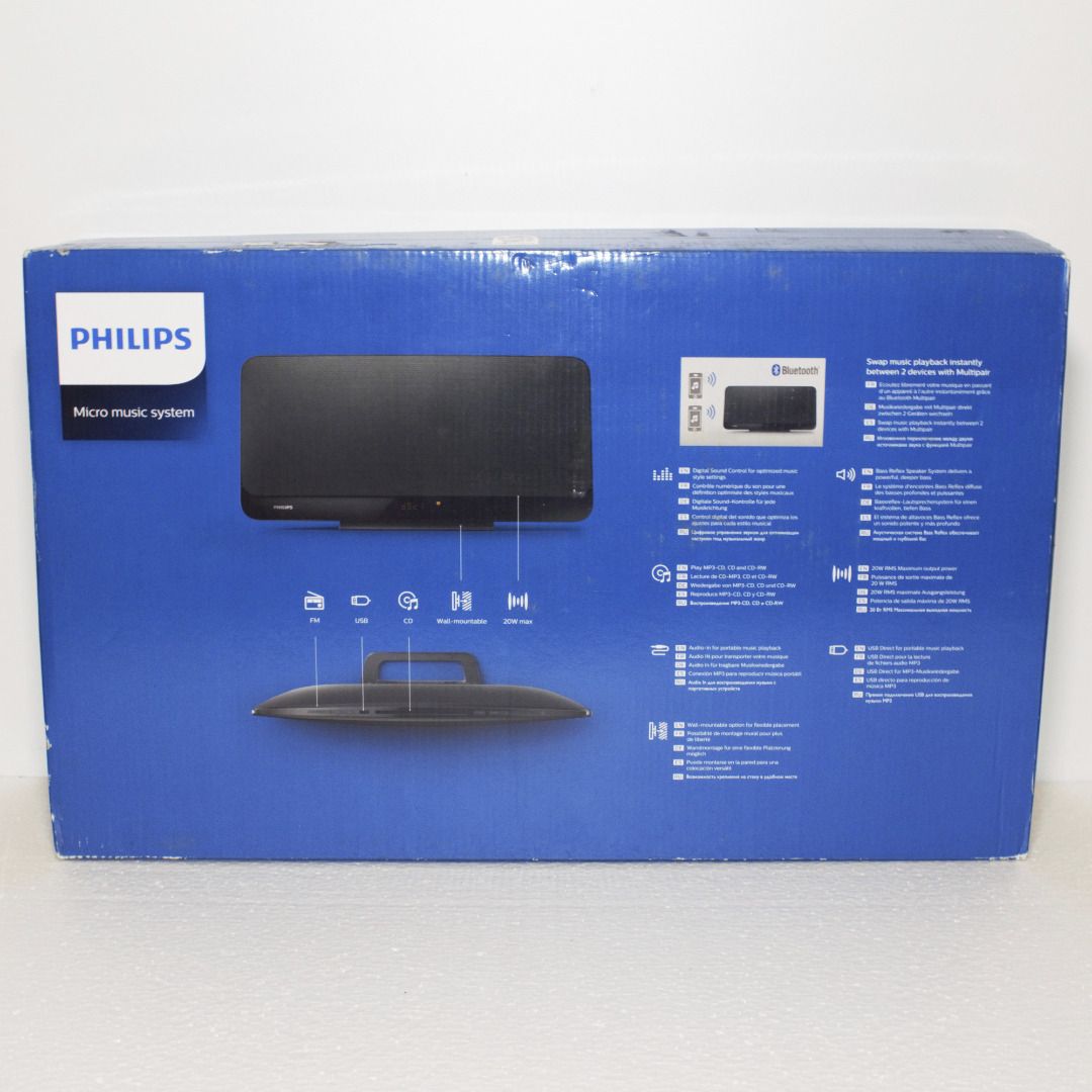 Philips BTM2460 Micro music system, Audio, Soundbars, Speakers ...