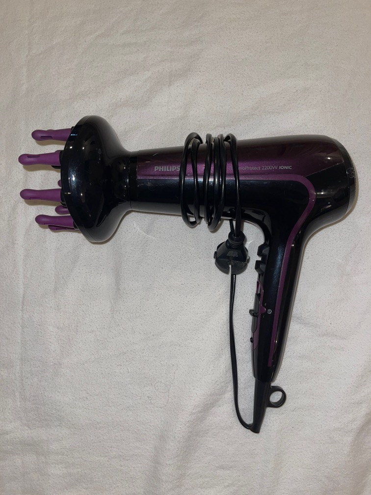 Philips Ionic Hair Dryer with Diffuser, Beauty & Personal Care, Hair on ...