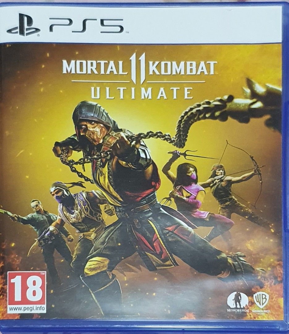 Playstation 5/Ps5 Mortal Kombat 11, Video Gaming, Video Games ...