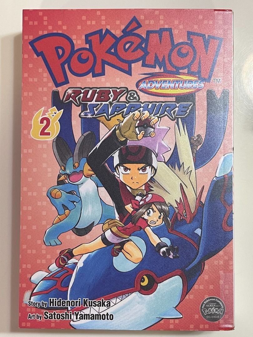 Pokemon Adventures - Ruby & Sapphire, Hobbies & Toys, Books & Magazines, Comics & Manga on Carousell