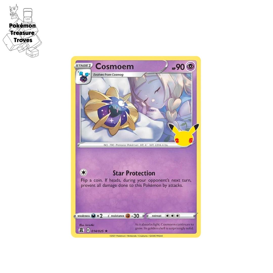 Pokemon Celebrations Cosmoem Card, Hobbies & Toys, Toys & Games on ...