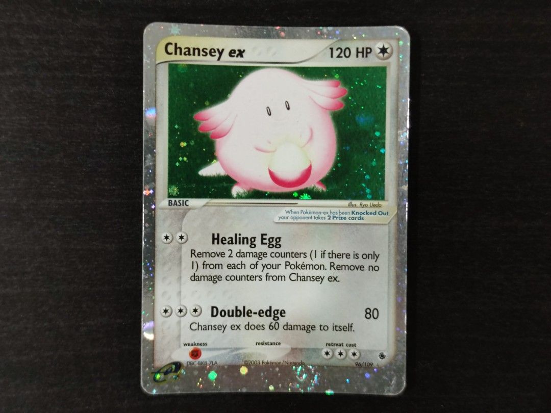 Pokemon Chansey EX, Hobbies & Toys, Toys & Games on Carousell