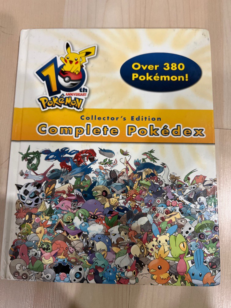 Pokémon 10th anniversary complete pokedex, Hobbies & Toys, Books ...