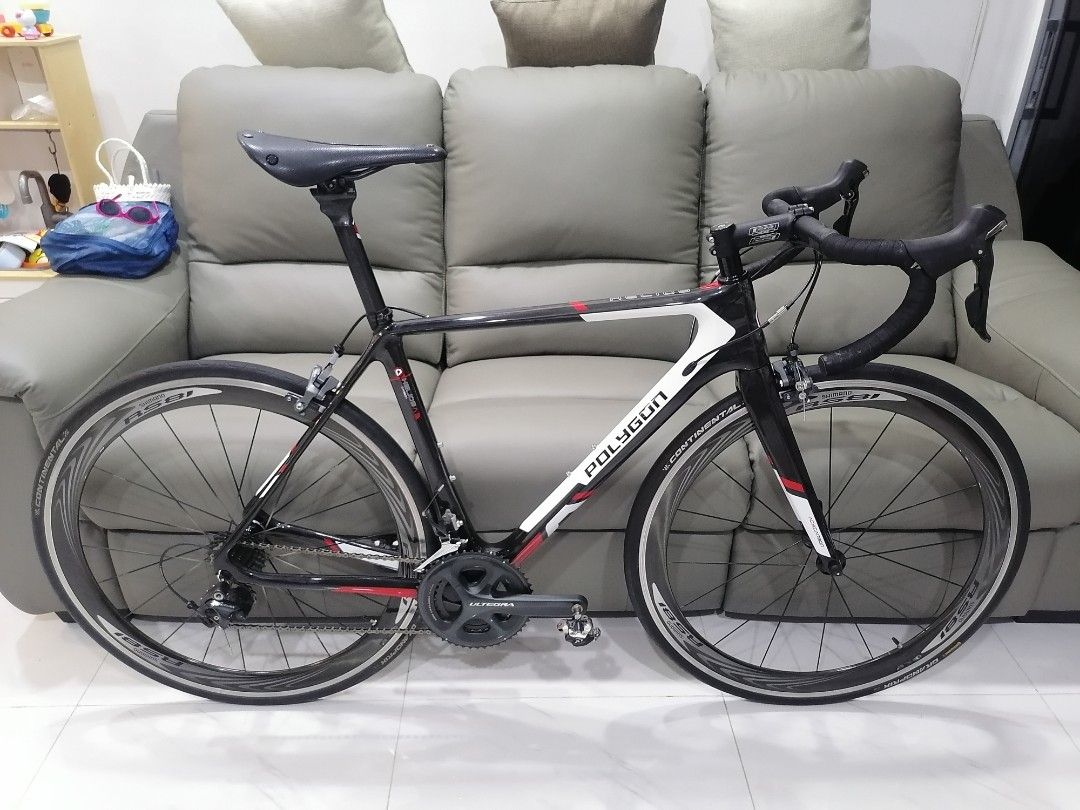 POLYGON HELIOS A8 carbon road bike, Sports Equipment, Bicycles & Parts ...