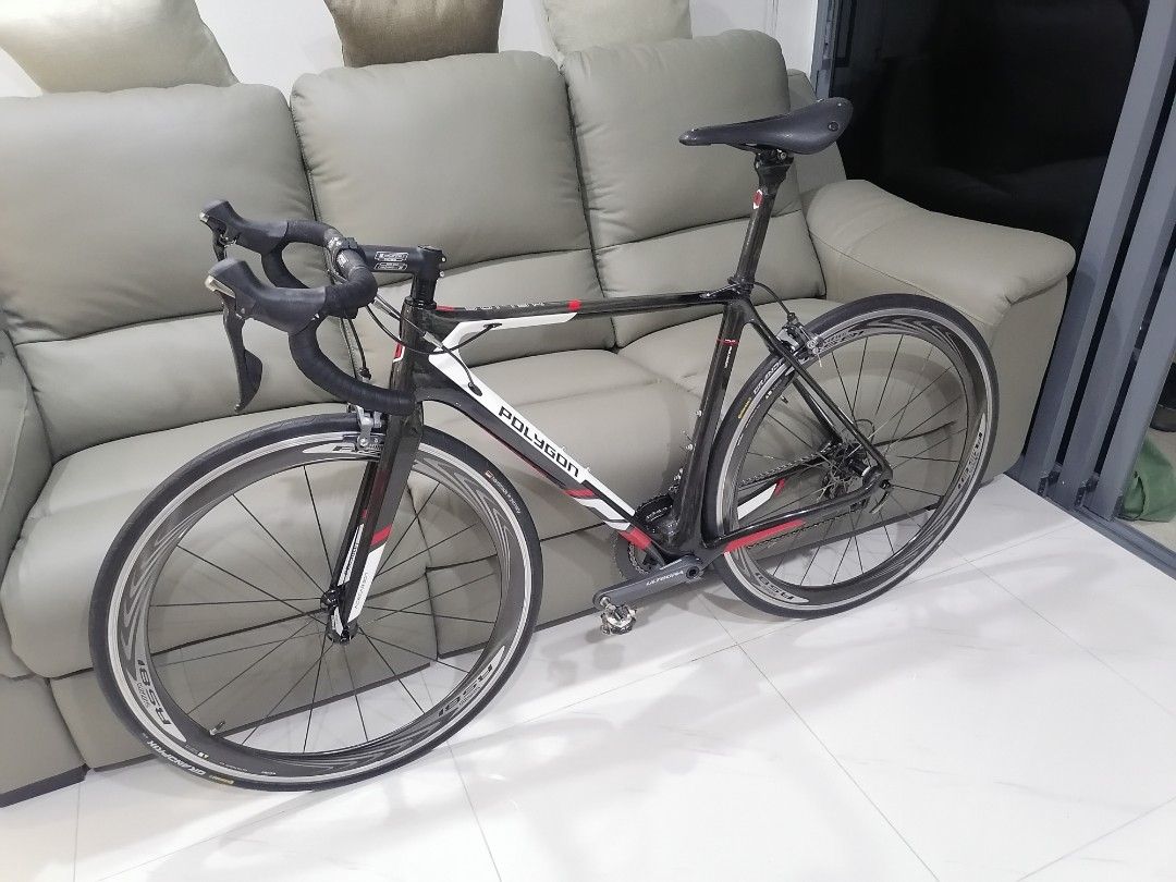 POLYGON HELIOS A8 carbon road bike, Sports Equipment, Bicycles & Parts ...