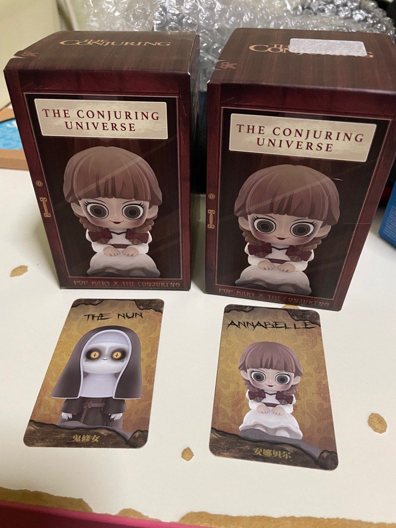 [Popmart] Conjuring Blind Box - Annabelle & The Nun, Hobbies & Toys ...