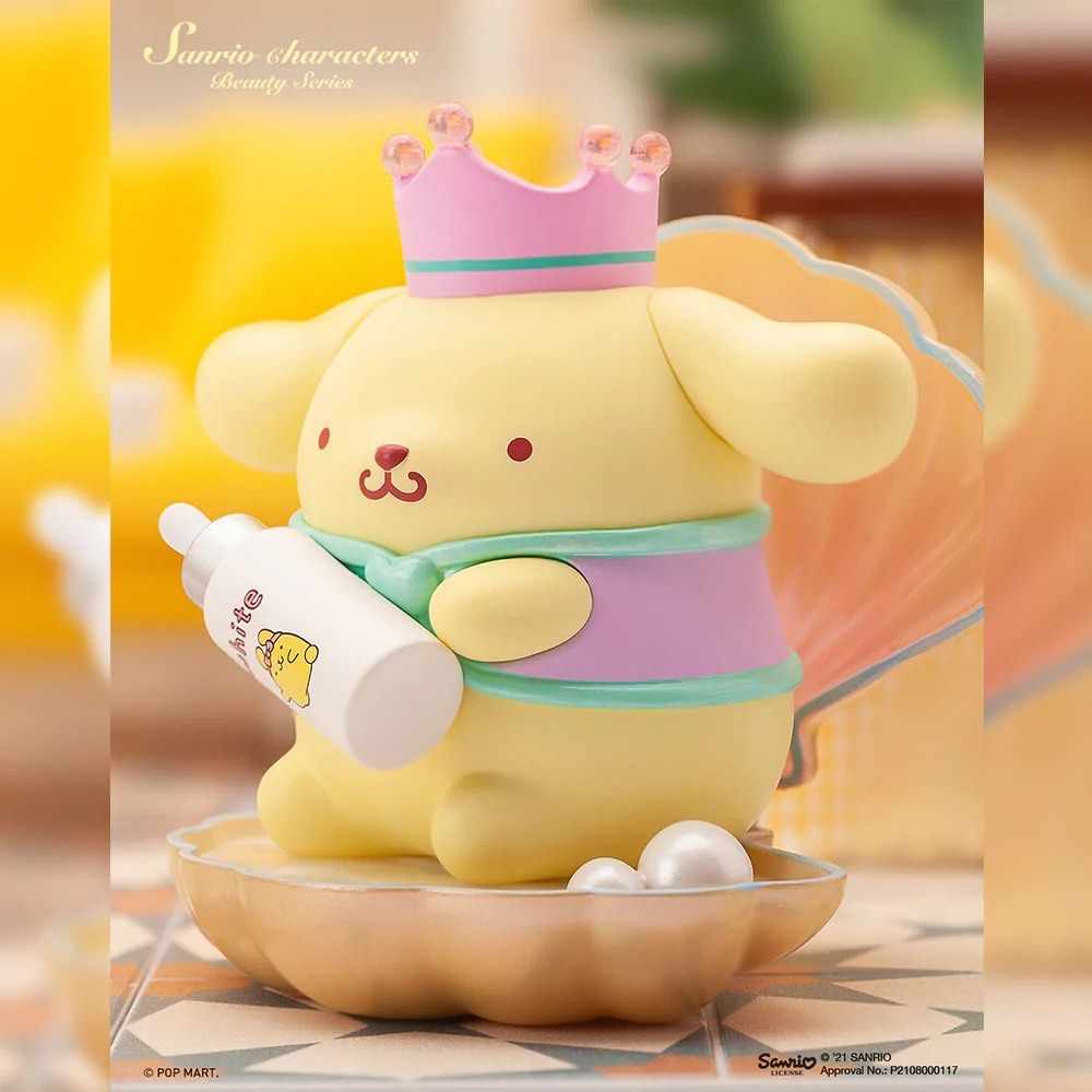 popmart sanrio characters beauty series pompompurin pearl essence ...