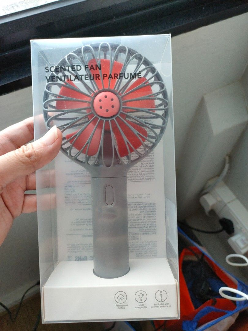 Portable handheld Miniso Scented Fan, Furniture & Home Living, Lighting ...
