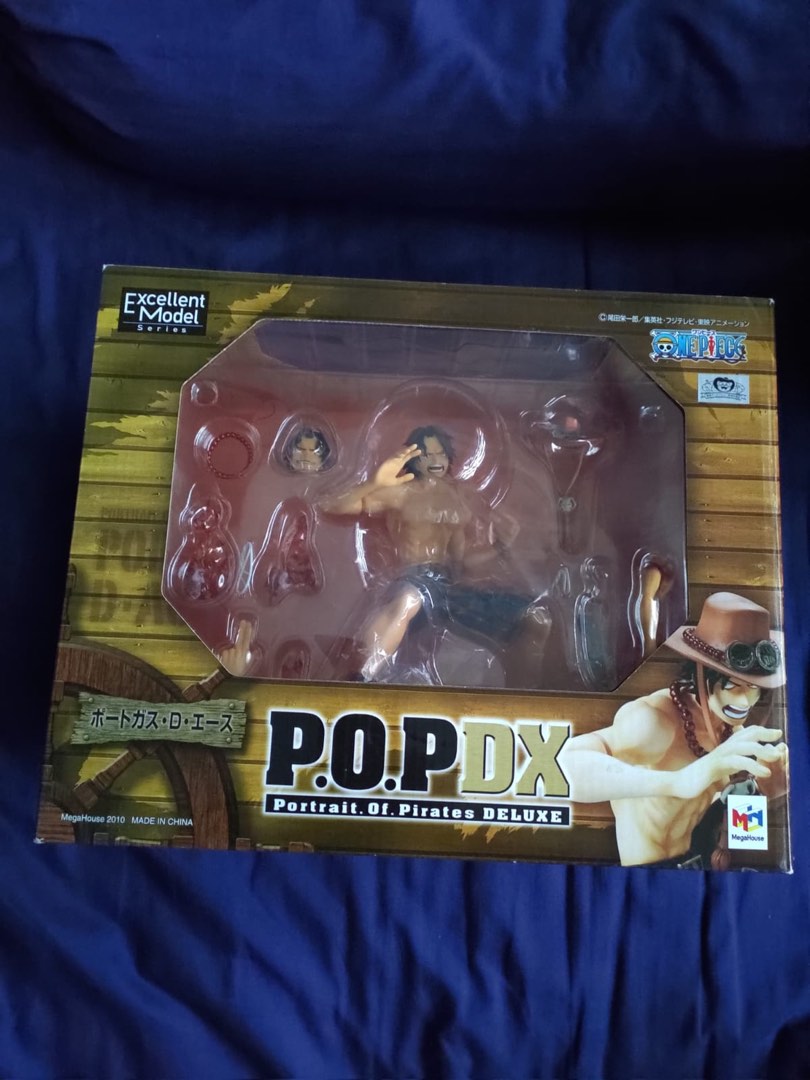 Portrait of Pirates POP DX One Piece Portugas D. Ace Figure Figurine ...