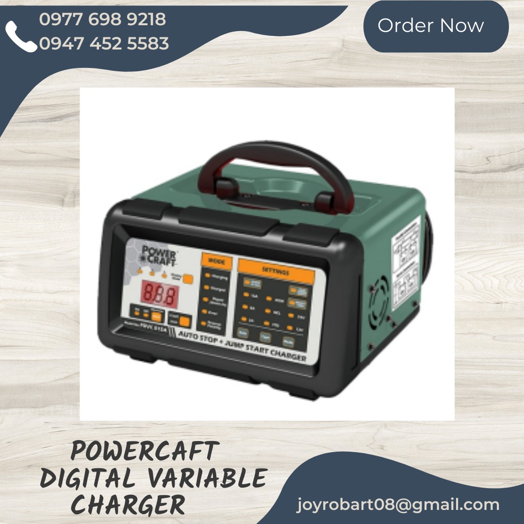 POWERCRAFT DIGITAL VARIABLE CHARGER, Commercial & Industrial ...