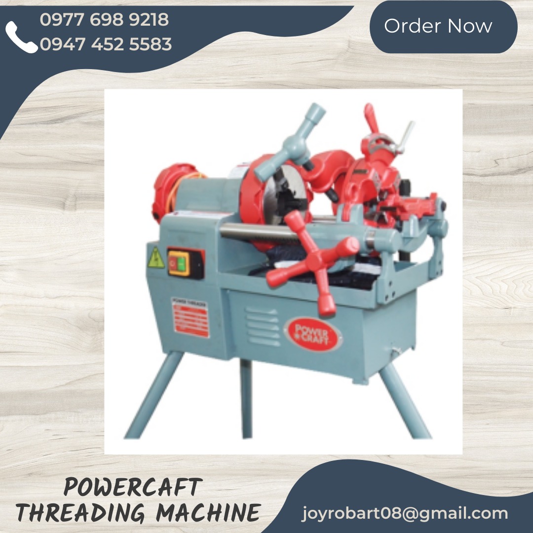 POWERCRAFT THREADING MACHINE, Commercial & Industrial, Construction ...