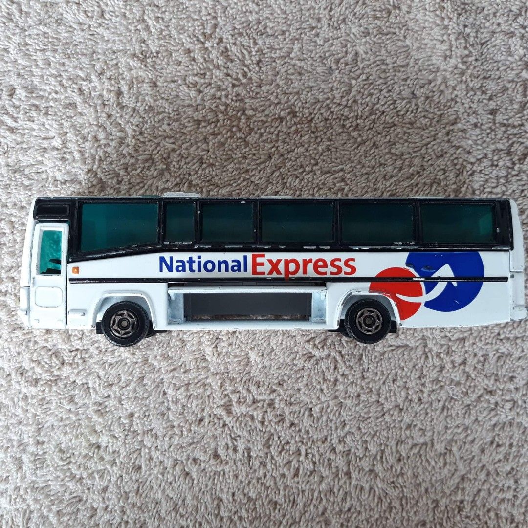 PRELOVED CORGI PLAXTONS PARAMOUNT 3500 NATIONAL EXPRESS MODEL BUS DIE ...