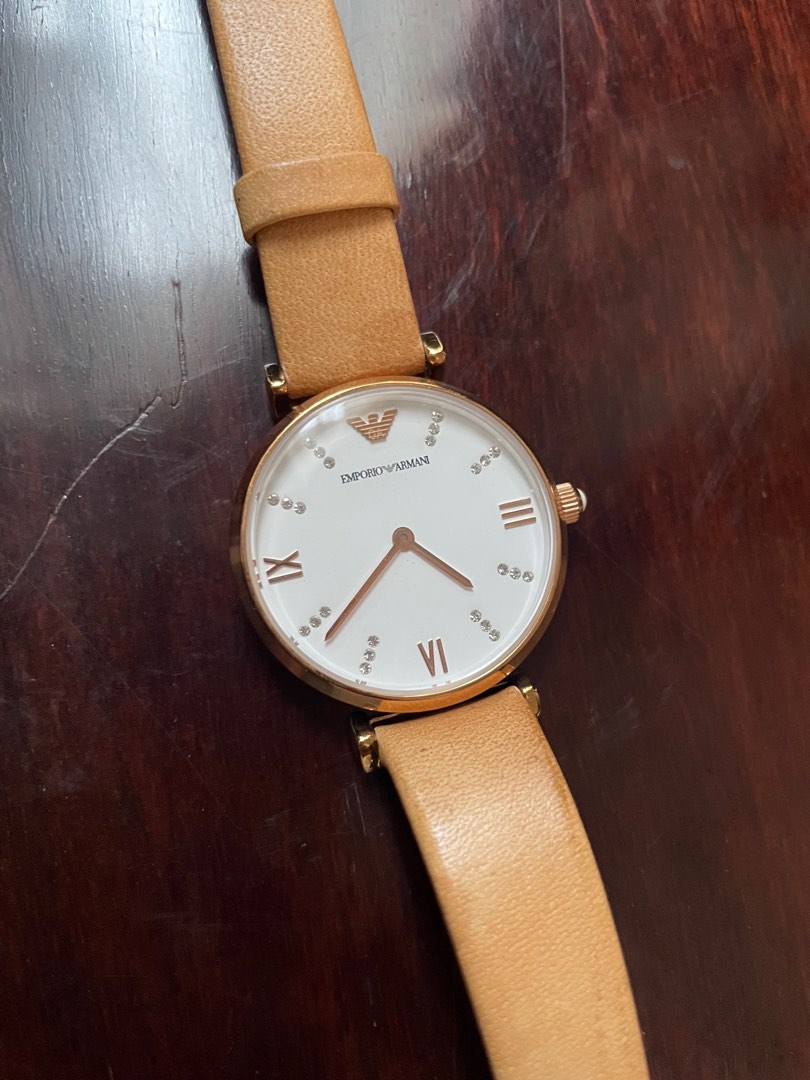 Preloved Emporio Armani Ladies Watch AR-1927, Women's Fashion, Watches ...