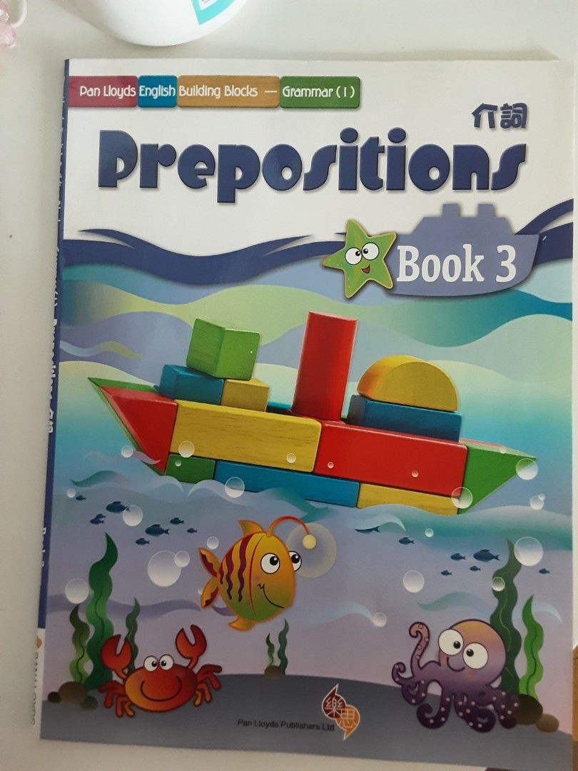 樂思英文補充練習，prepositions book 3, 興趣及遊戲, 書本 & 文具, 書本及雜誌 - 補充練習 - Carousell