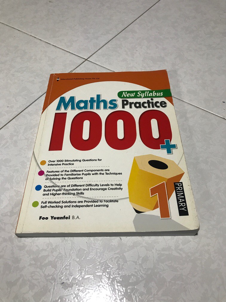 Primary 1 maths, Hobbies & Toys, Books & Magazines, Assessment Books on ...