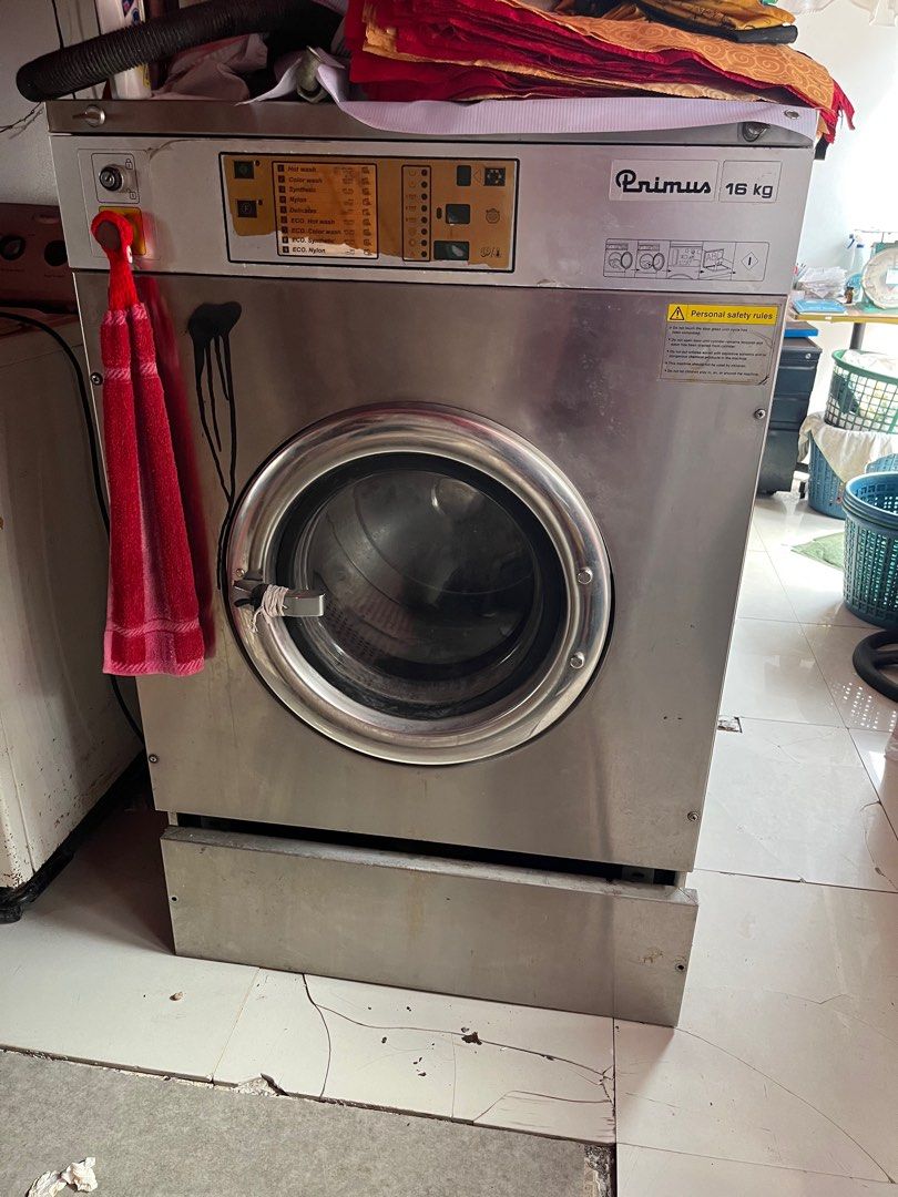 Primus washer extractor 16kg, TV & Home Appliances, Washing Machines ...