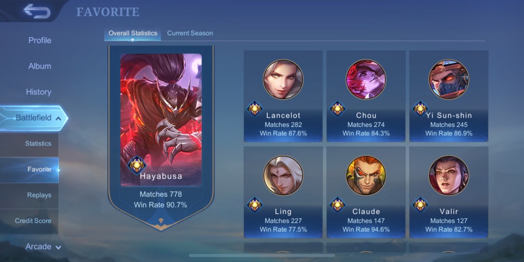 PRO MOBILE LEGEND STACKED ACCOUNT, Video Gaming, Video Games, Others on ...