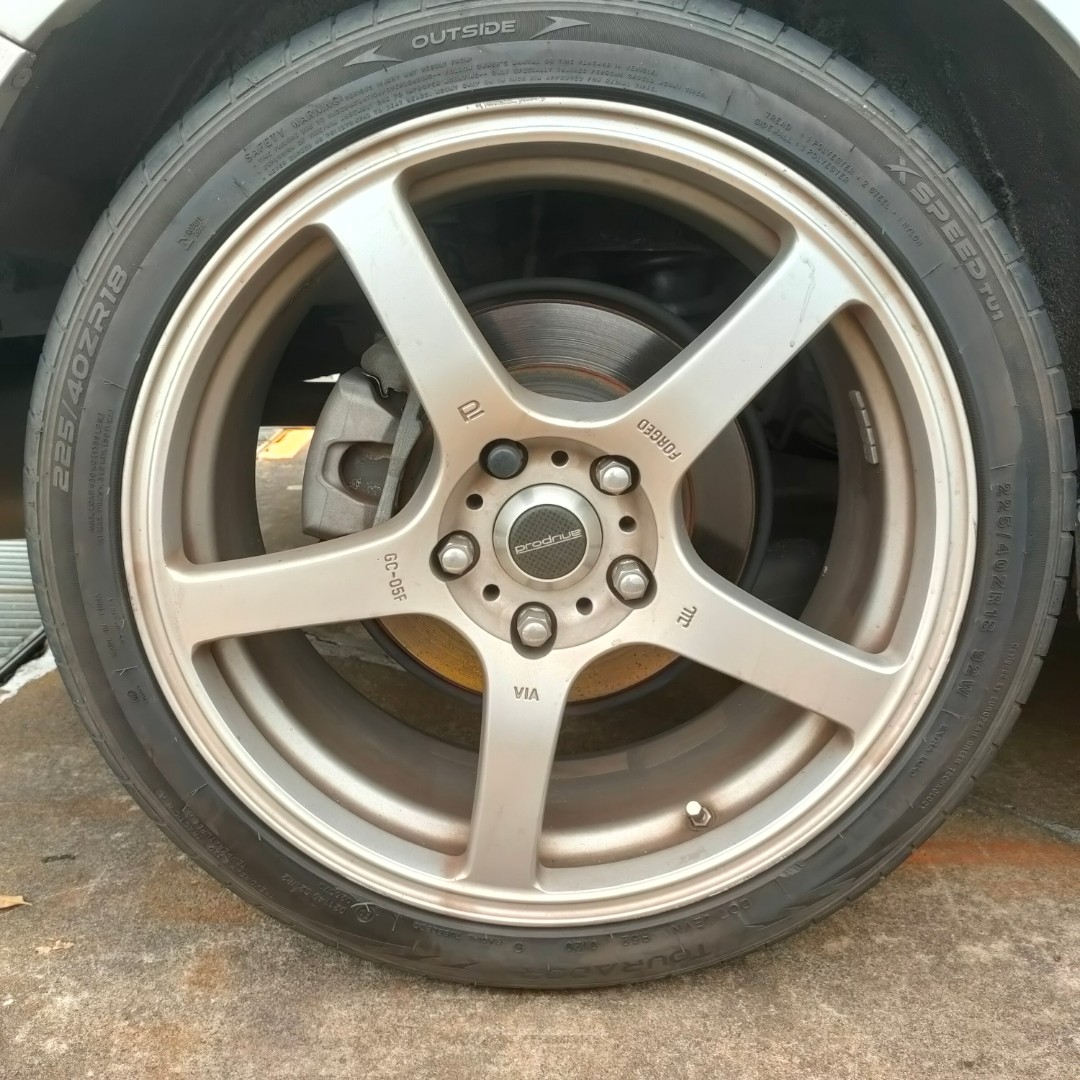 Prodrive 18", Car Accessories, Tyres & Rims on Carousell