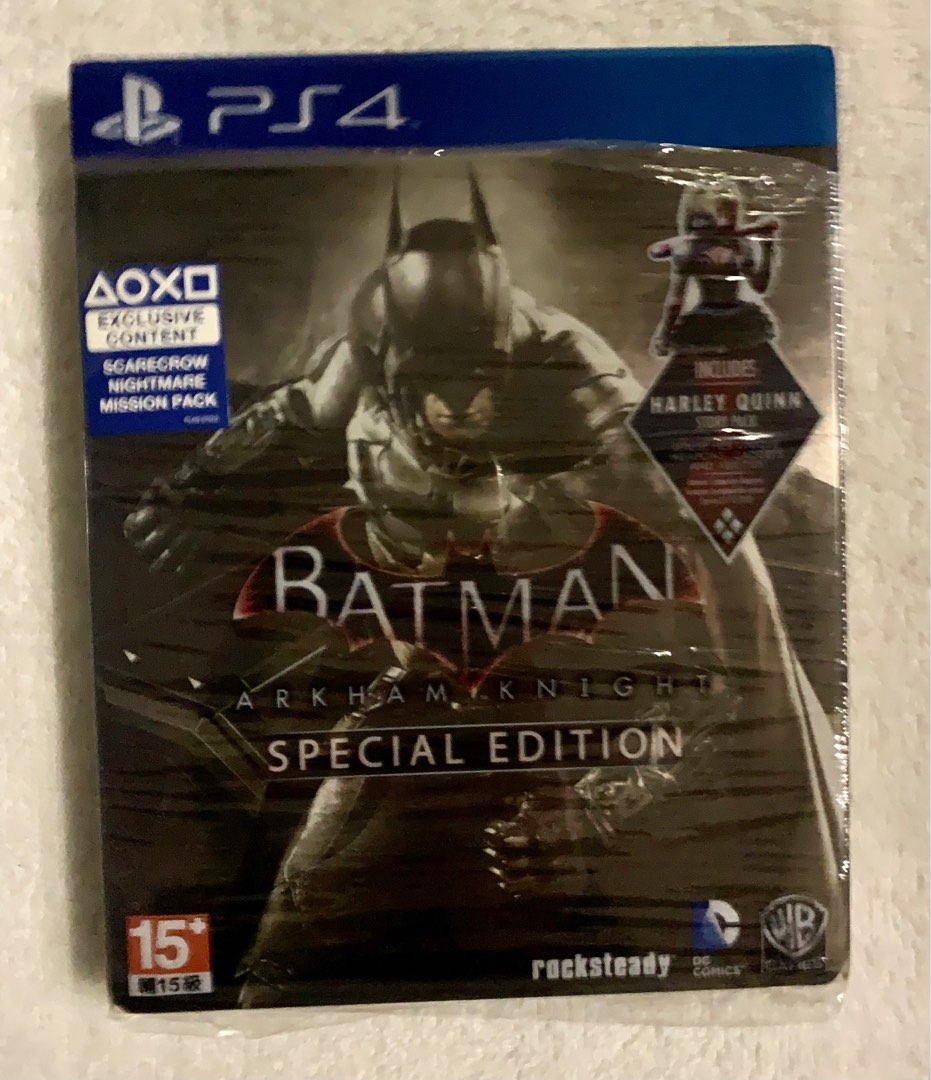 PS4 | Batman Arkham Knight Special Edition (Steel Case), Video Gaming ...