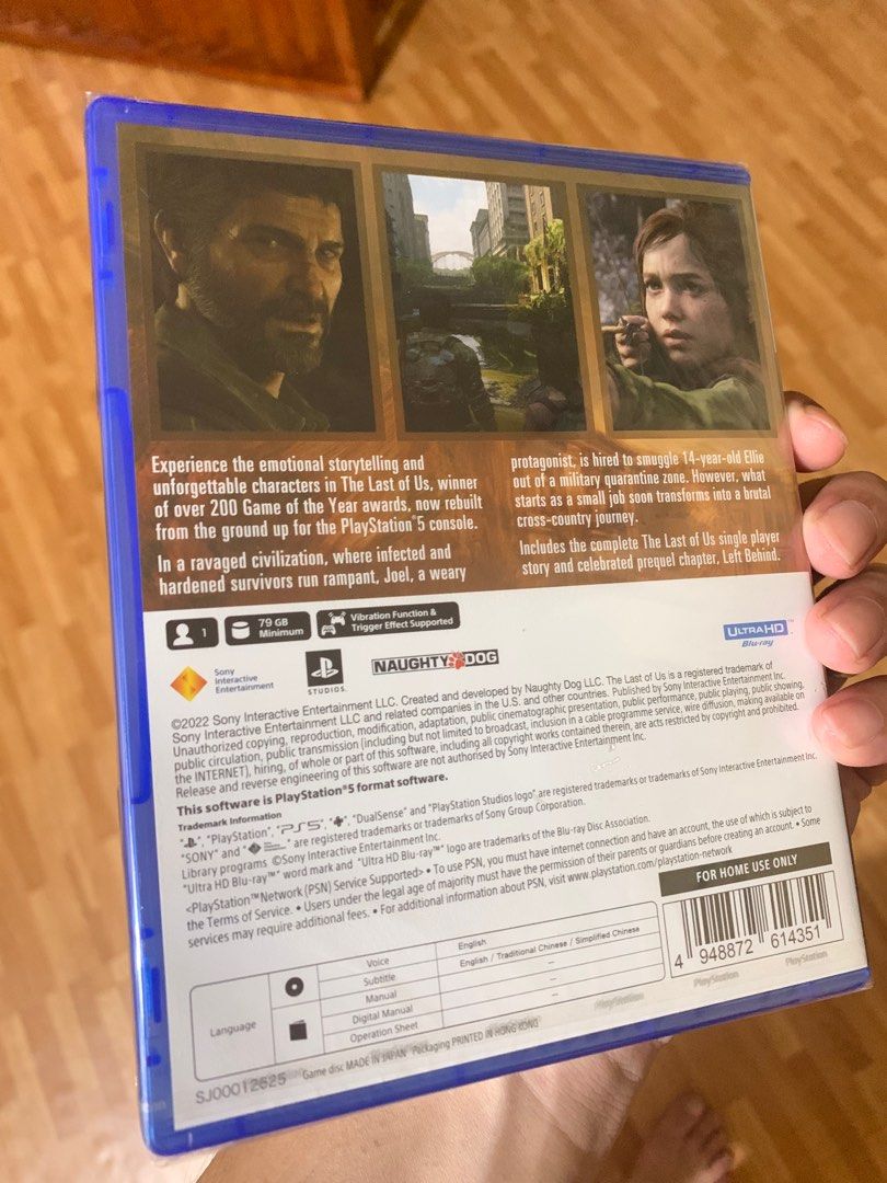 PS5 TLOU SEALED, Video Gaming, Video Games, PlayStation on Carousell