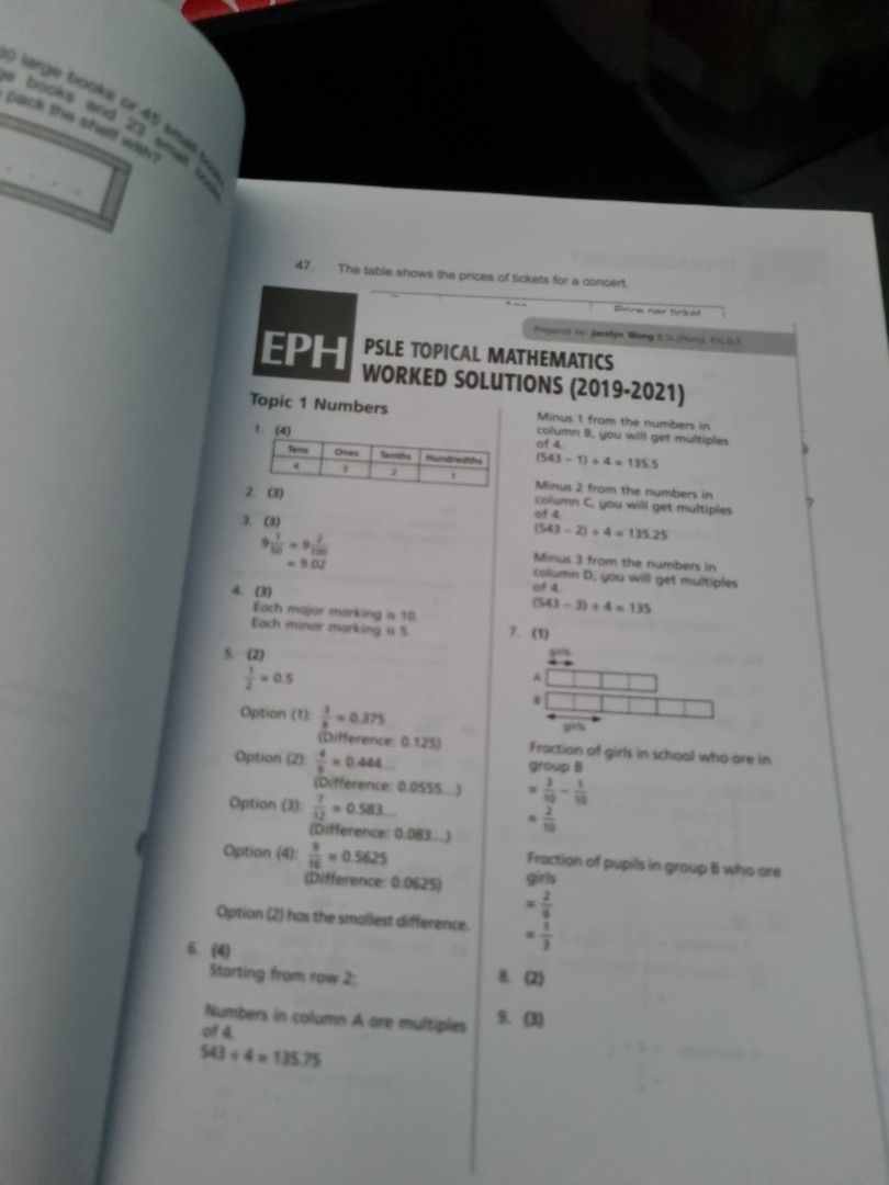 PSLE Examination Questions Topical 2019 - 2021, Hobbies & Toys, Books ...