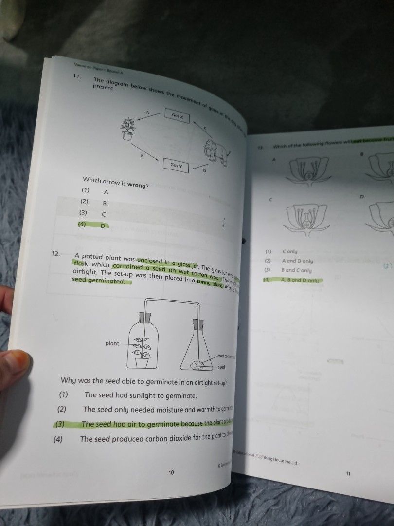 PSLE SCIENCE Specimen Papers, Hobbies & Toys, Books & Magazines ...