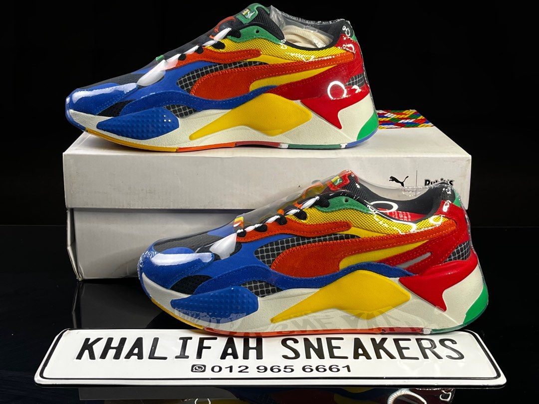 PUMA RSX3 RUBIKS, Men's Fashion, Footwear, Sneakers on Carousell