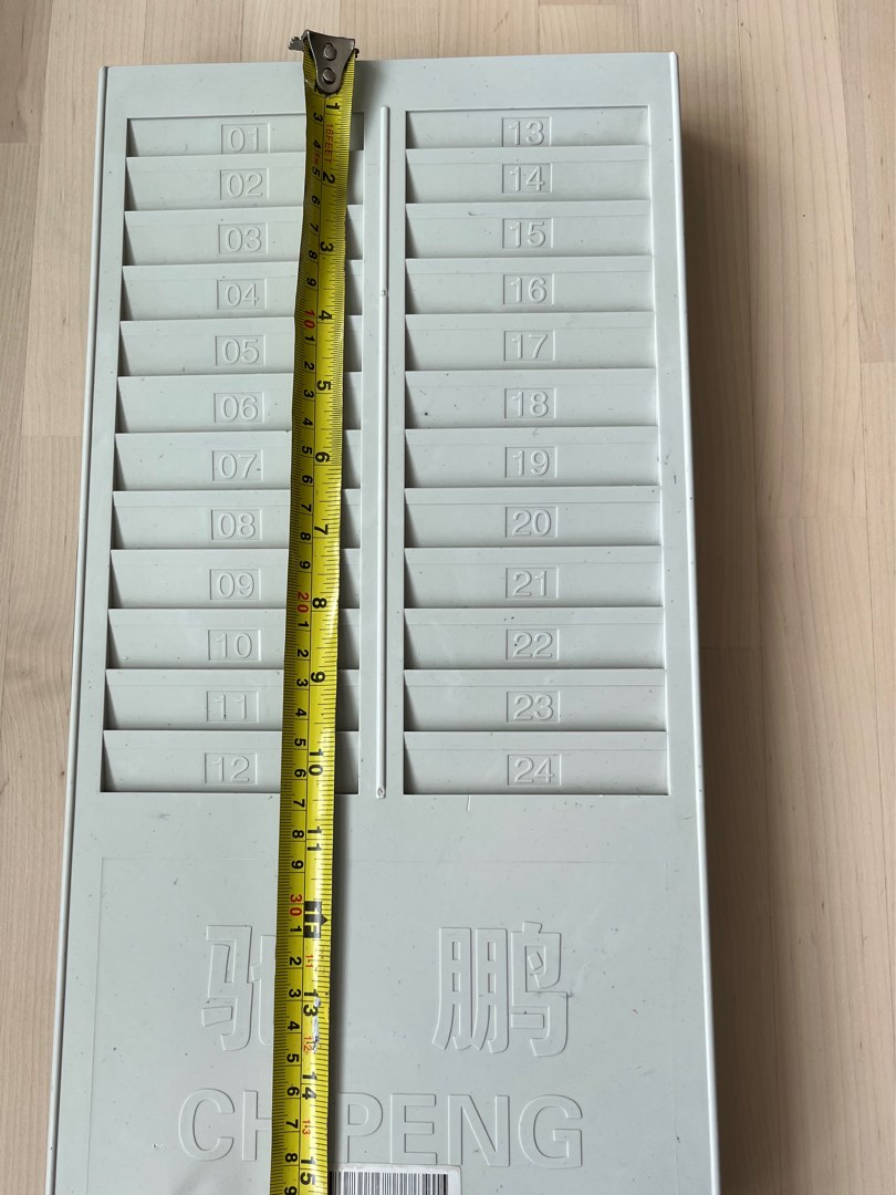 Punch Cards Holder 42 cm x 21 cm can put 24 cards, Computers & Tech ...