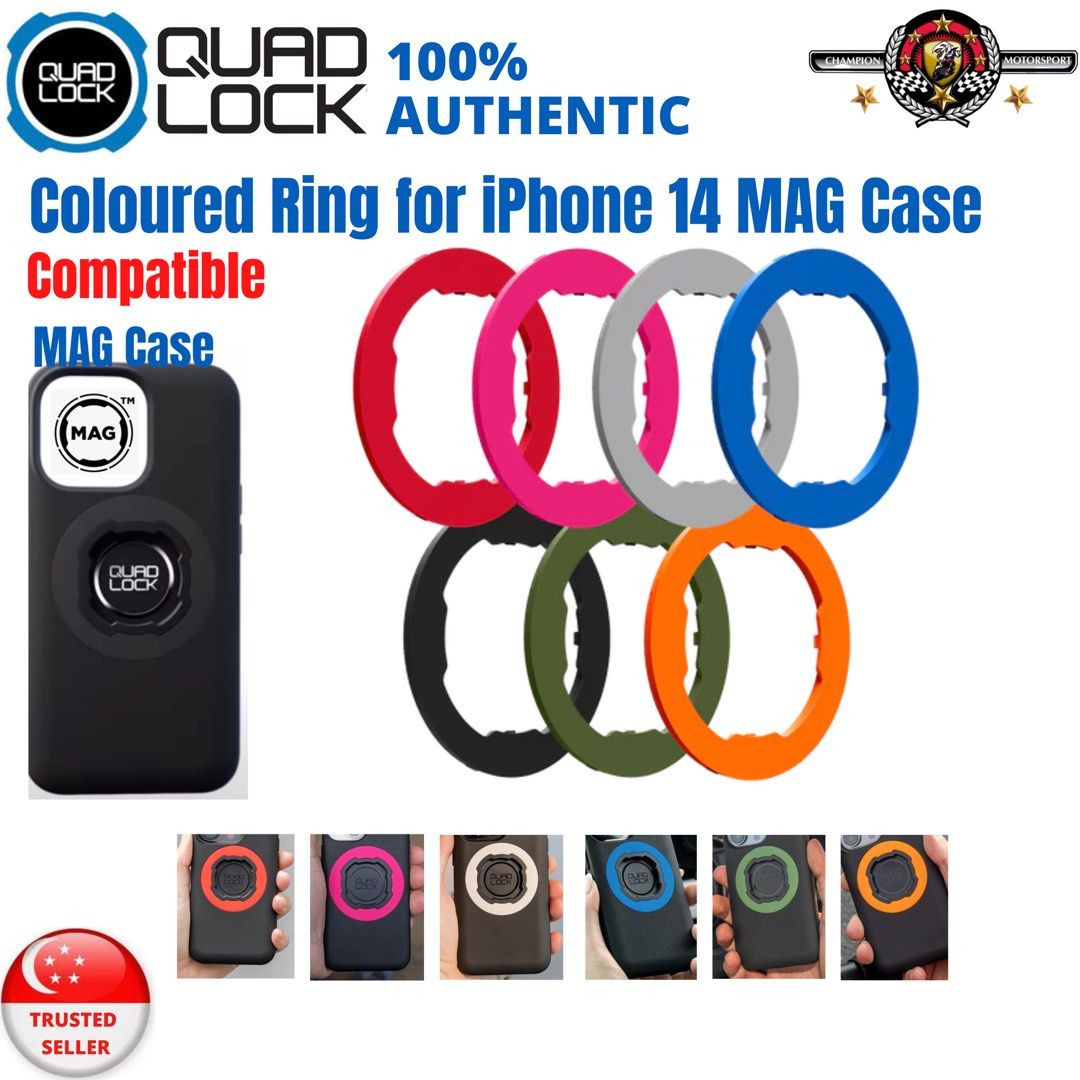 Quad Lock Coloured Ring for Mag Cases, Mobile Phones & Gadgets, Mobile ...