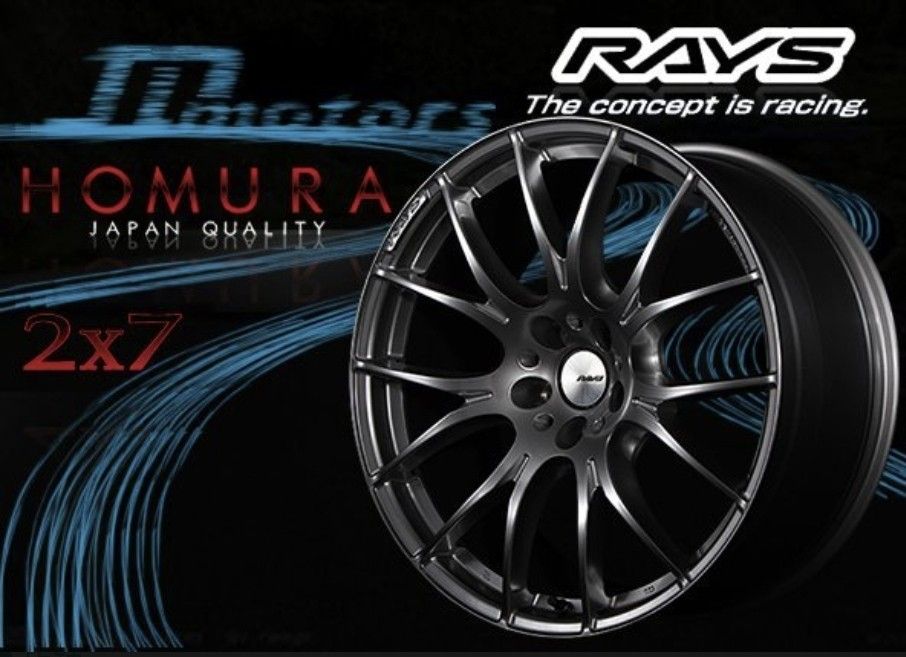 Rare Almost New Original 20" Rays Homura 2x7 w Falken Tyres FK510 KIA ...