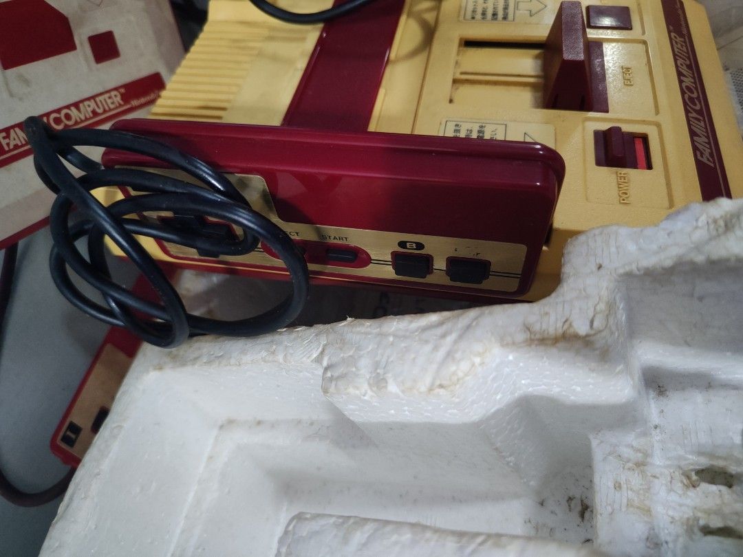 Rare Nintendo Famicom Square Button Video Gaming Video Game Consoles Nintendo On Carousell
