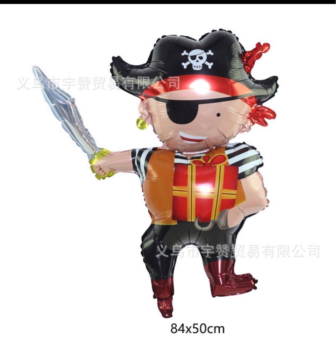 [Ready Stock] One Piece Adventure Pirate Ship Pirate Captain deflated ...