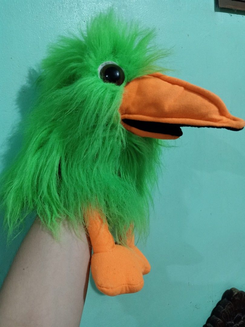 REALISTIC BIRD HAND PUPPET, Hobbies & Toys, Toys & Games on Carousell